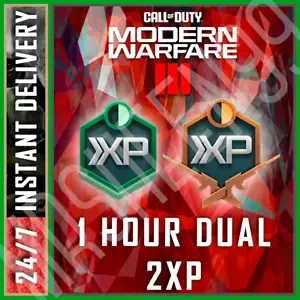 Call of Duty Modern Warfare 3 III Double Weapon XP Codes 2XP 1H - XBox ...
