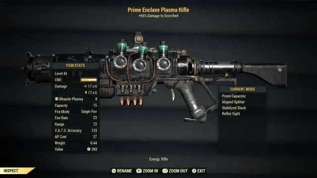 Enclave Plasma - Fallout 76 Game Item - Gameflip