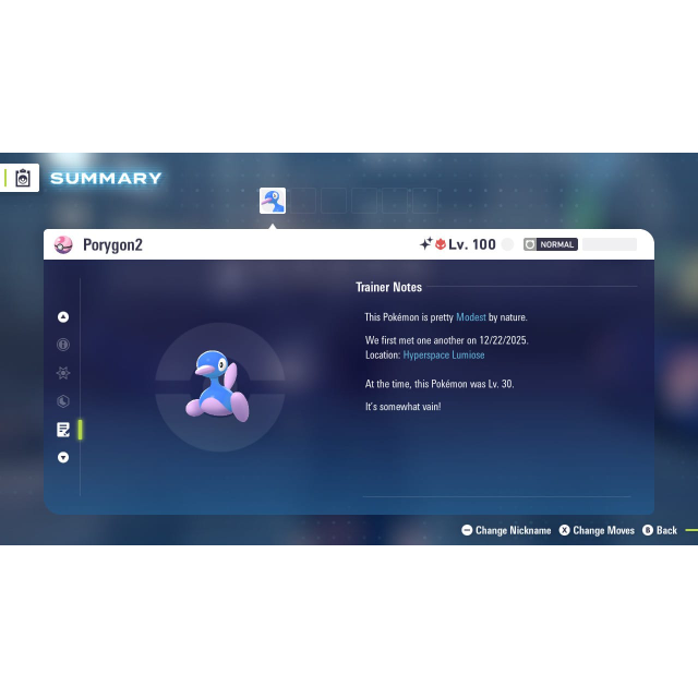 🌟6 IVs Shiny Alpha Battle Ready Porygon2| Pokémon Legends: Z-A | Mega ...