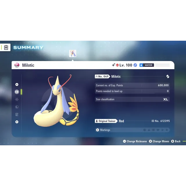 🌟6 IVs Shiny Alpha Battle Ready Milotic | Pokémon Legends: Z-A | Mega ...