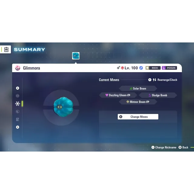 🌟6 IVs Shiny Alpha Battle Ready Glimmora| Pokémon Legends: Z-A | Mega ...