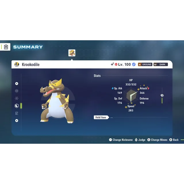 🌟6 IVs Shiny Alpha Battle Ready Krookodile | Pokémon Legends: Z-A🌟 ...