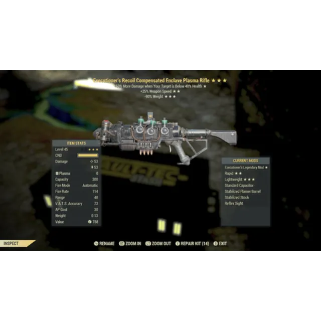 Executioners 25/90 enclave - Fallout 76 Game Items - Gameflip