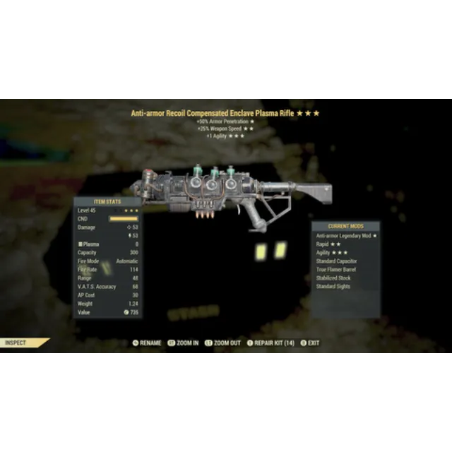 Anti armor ffr Enclave - Fallout 76 Game Items - Gameflip