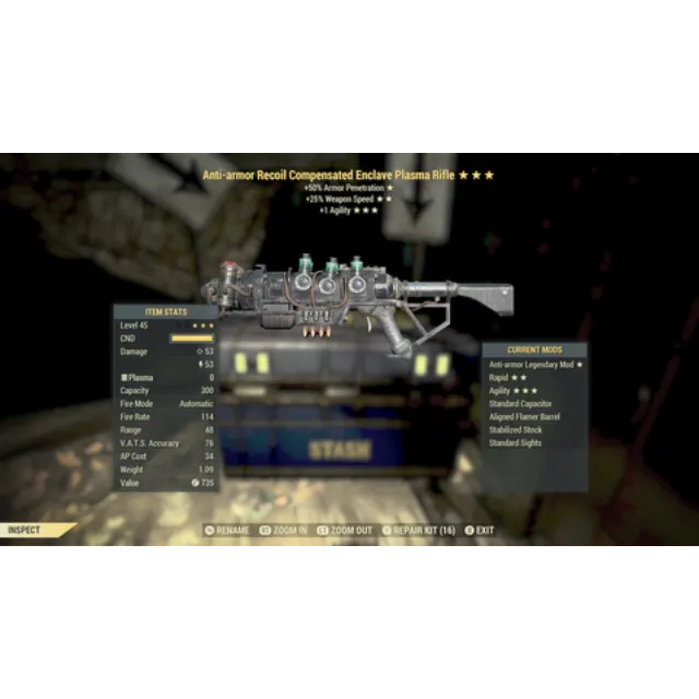 Anti Armor ffr enclave - Fallout 76 Game Items - Gameflip