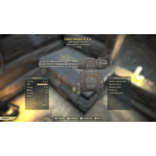 Weapon | Z E minigun - Game Items - Gameflip