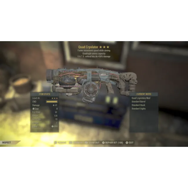 Quad vats cryolator - Fallout 76 Game Items - Gameflip