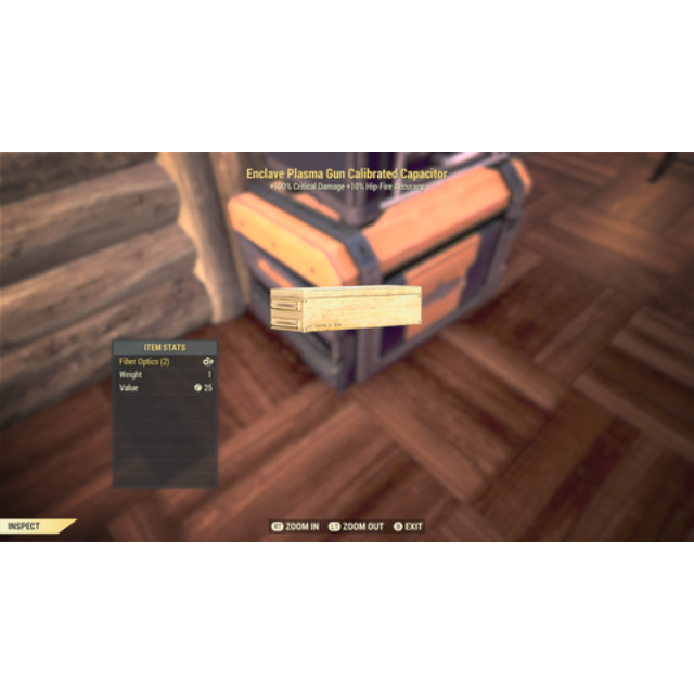 Enclave calibrated capacitor - Fallout 76 Game Items - Gameflip
