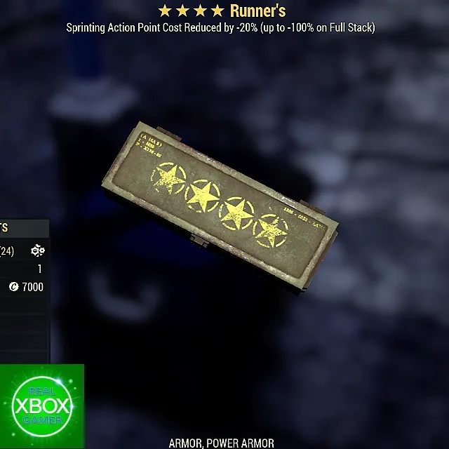 Runner MOD X5 - Fallout 76 Game Item - Gameflip