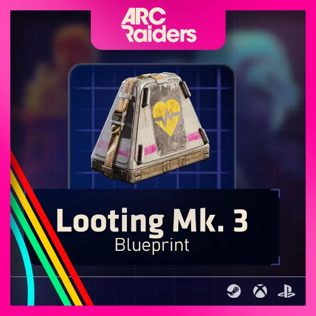 Looting Mk. 3 Blueprint (Survivor) [Arc Raiders] - ARC Raiders Game Item - Gameflip