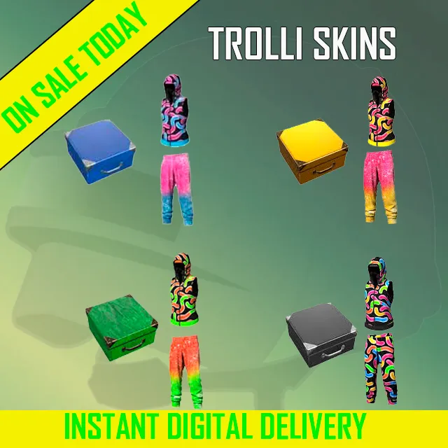 TROLLI PUBG SKINS CODE - PUBG Game Item - Gameflip