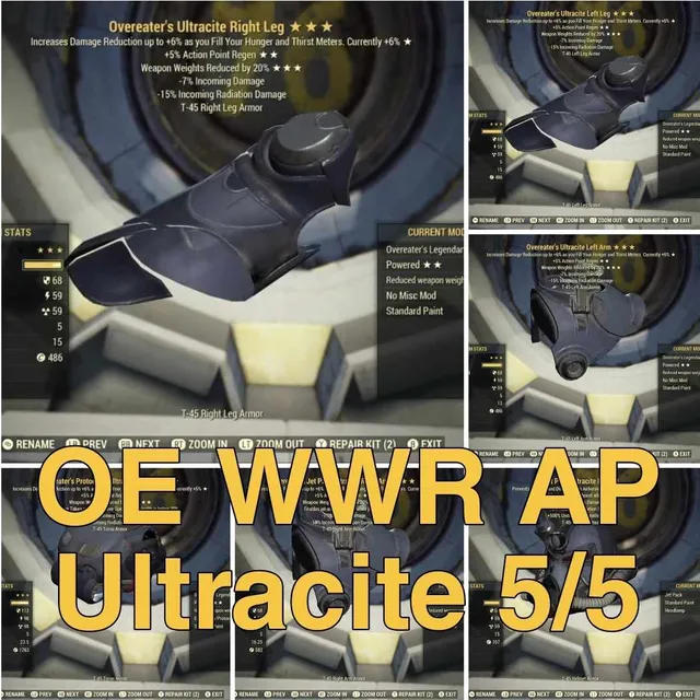 Ultracite - Fallout 76 Game Items - Gameflip