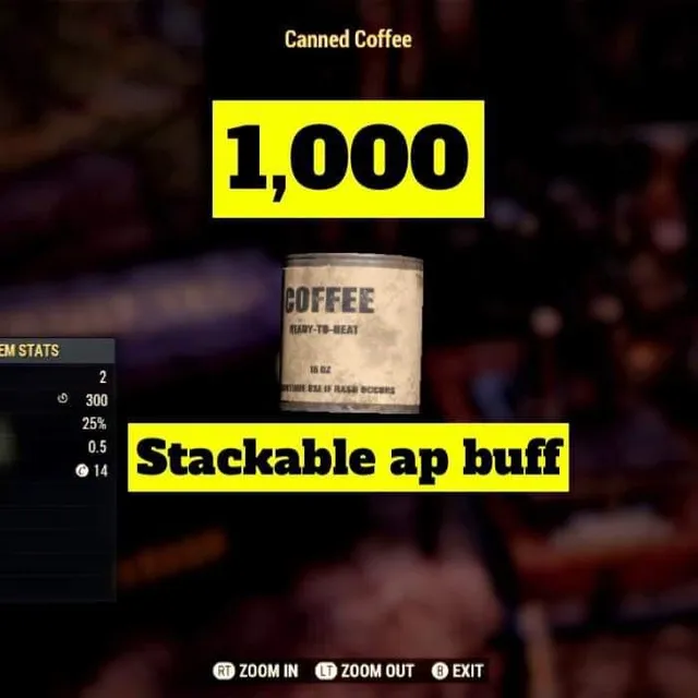 Coffee - Fallout 76 Game Items - Gameflip