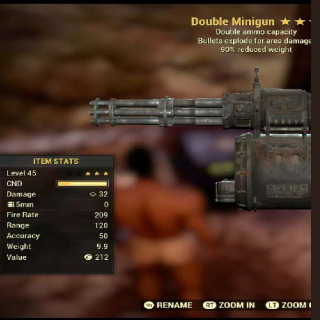 Weapon | Double Minigun Ex Legacy - Game Items - Gameflip