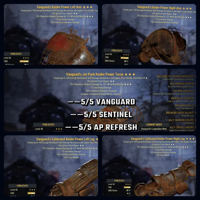 Van Sentinel AP - Fallout 76 Game Items - Gameflip
