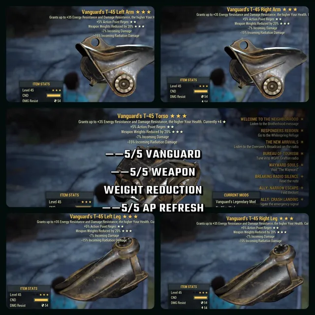 Vanguards AP WWR - Fallout 76 Game Items - Gameflip