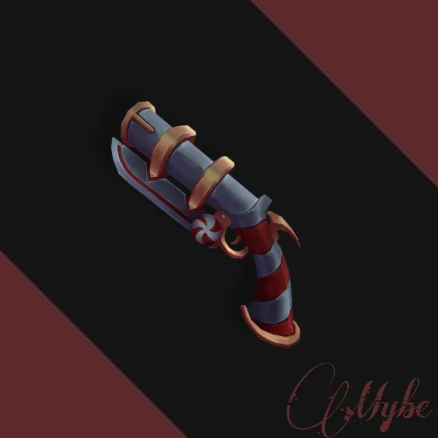 Mm2: Swirly Gun - Roblox Game Items - Gameflip