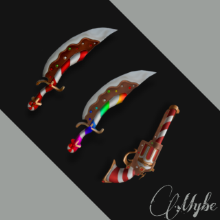 Mm2: Full Cookiecane Set - Game Items - Gameflip