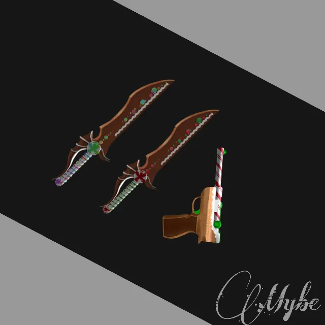 Mm2: Full Ginger Set - Murder Mystery 2 Game Item - Gameflip