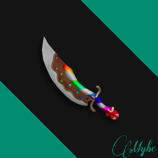 Mm2: Chroma CookieCane - Murder Mystery 2 Game Items - Gameflip