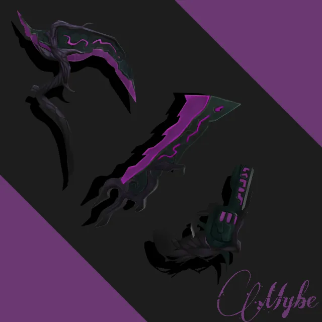 Mm2: Full Elderwood Set - Murder Mystery 2 Game Items - Gameflip