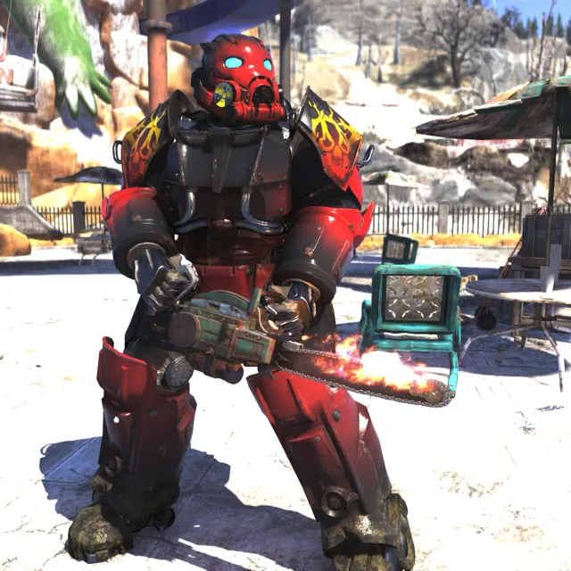 Hellfire V2 PA Paint Set - Fallout 76 Game Item - Gameflip