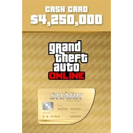 GTA Online: Whale Shark Cash Card - Game Items - Gameflip