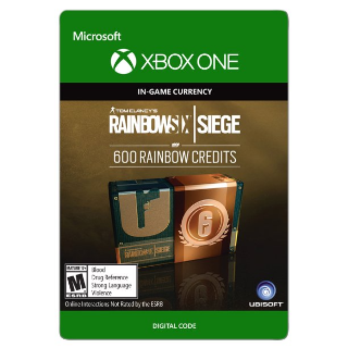 Rainbow Six Siege 600 Rainbow Credits (Xbox One) $4.99 - Xbox Gift Card ...