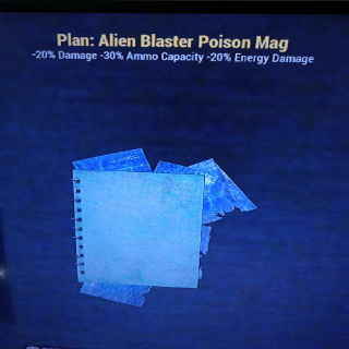 Plan | Alien Blaster Poison Mag - Game Items - Gameflip
