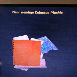 Plan | Wendigo Colossus Plushie - Game Items - Gameflip