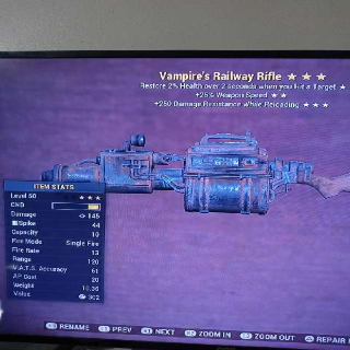 Weapon | V 25 250 Railway Rifle - Game Items - Gameflip