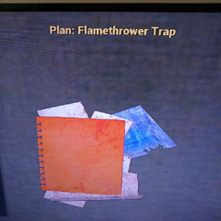 Plan | Flamethrower Trap - Game Items - Gameflip