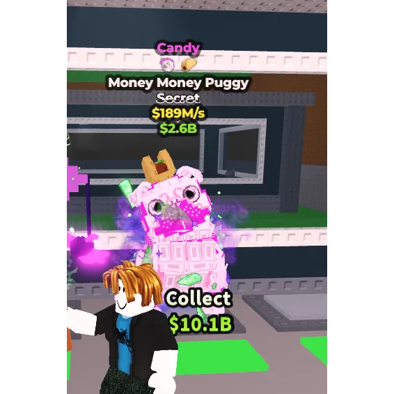 🚨 RUSH SALE LOWEST 🚨189M/s Candy Money Money Puggy 🚨| Steal A Brainrot ...