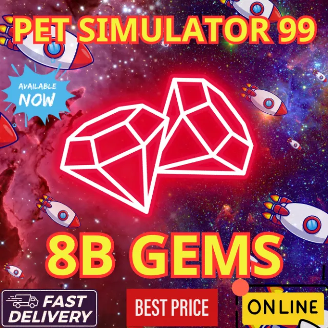 8B GEMS PET 99 - Other Game Item - Gameflip