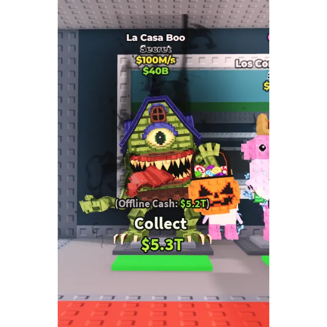 La Casa Boo 100m/s - Steal a Brainrot Game Item - Gameflip