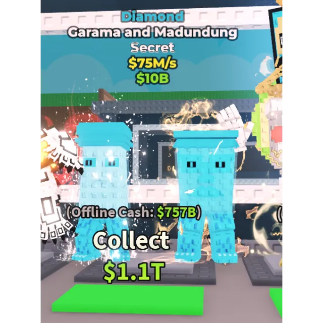 Diamond Garama and Madundung - Steal a Brainrot Game Item - Gameflip