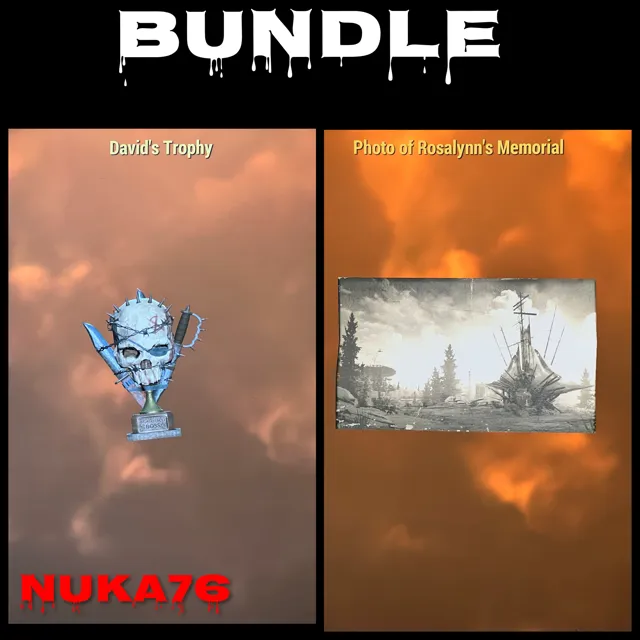 David’s Trophy Bundle - Fallout 76 Game Item - Gameflip