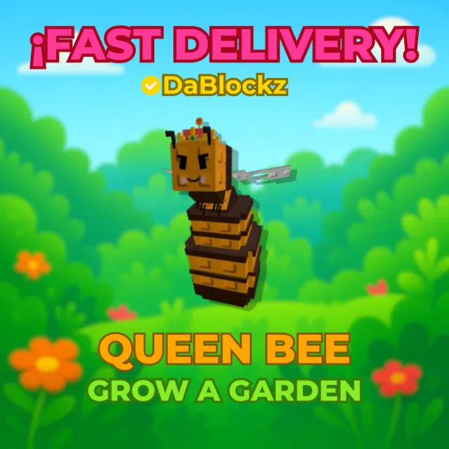 GROW A GARDEN | QUEEN BEE - Grow a Garden Game Item - Gameflip