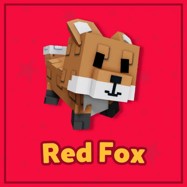 Red Fox Grow a Garden - Game Item - Gameflip
