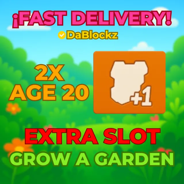 GROW A GARDEN | 2X Age 20 Ramdon Pet - Grow a Garden Game Item - Gameflip