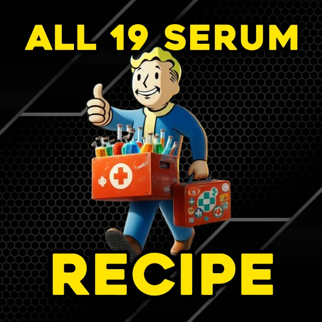 All 19 Serum Recipes - Fallout 76 Game Item - Gameflip