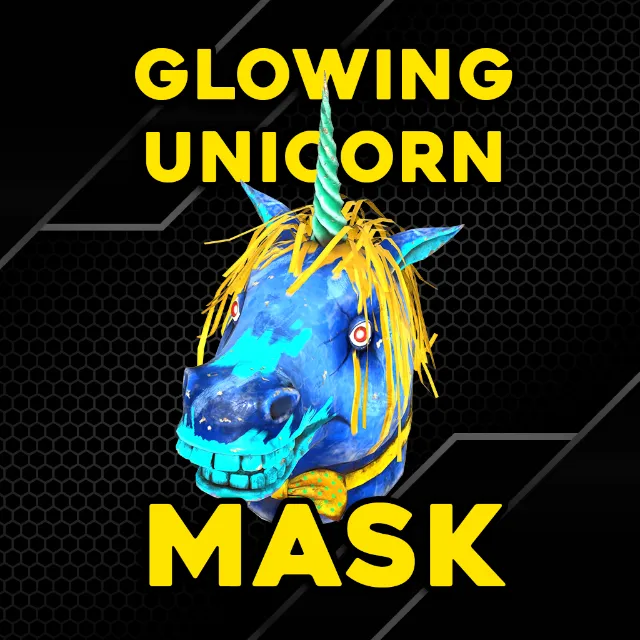 Glowing Unicorn Mask - Fallout 76 Game Item - Gameflip