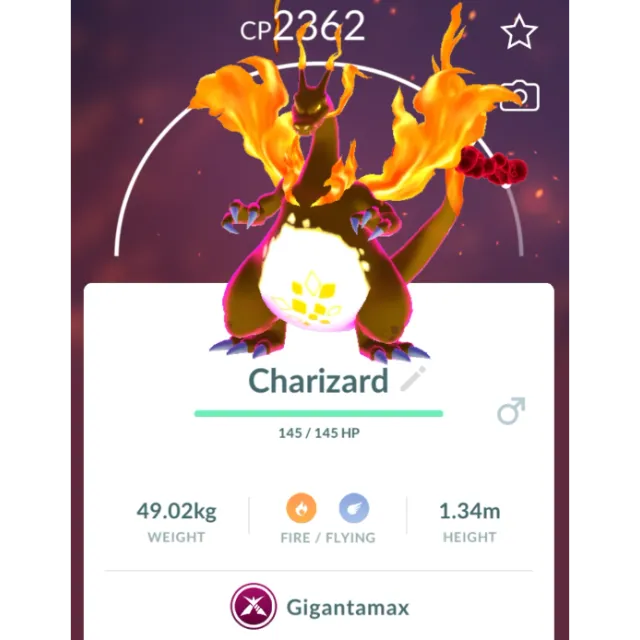 Pokémon Go Gmax Charizard-Trade - Pokémon Go Game - Gameflip