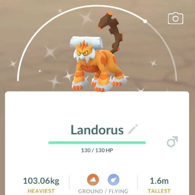 POKEMON GO - Shiny Landorus-Therian- TRADE - Pokémon Go Game - Gameflip