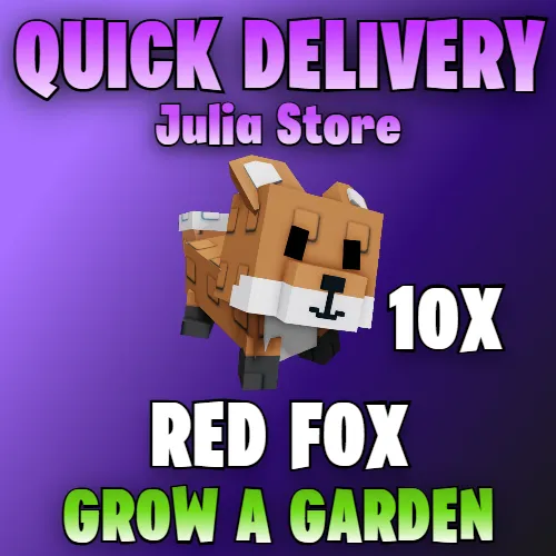 Red Fox - Roblox Game Item - Gameflip