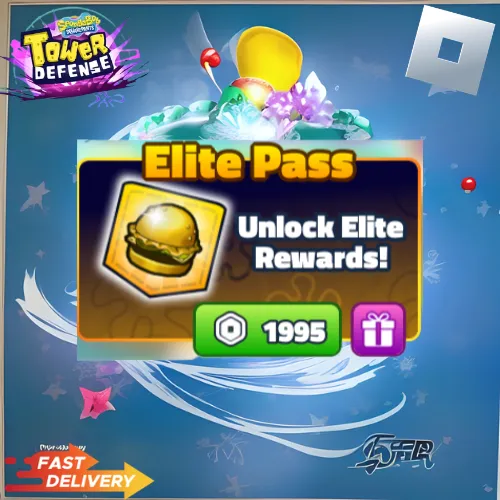 ELITE PASS| SPONGEBOB TOWER DEFENSE - SpongeBob Tower Defense Game Item ...