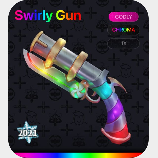 MM2 | 🌈 Chroma Swirly Gun - Game Items - Gameflip