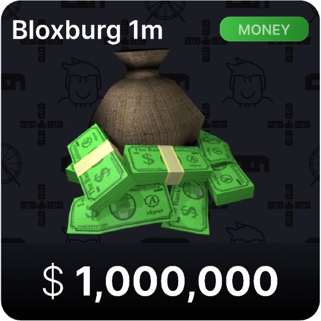 Bundle | 1m Bloxburg Money - Game Items - Gameflip