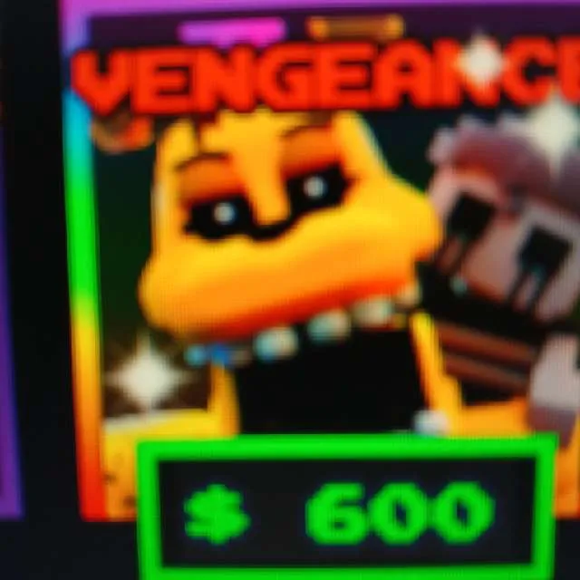 Shiny Tfb Fnaf Td Unit - Five Nights TD Game Items - Gameflip