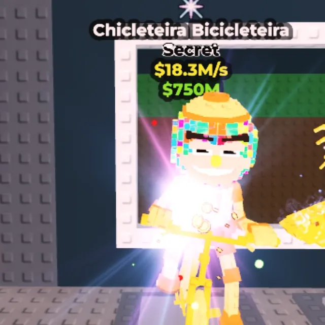 |STEAL A BRAINROT| GOLD Chicleteira Bicicleteira 18.3m/s - Steal a Brainrot Game - Gameflip